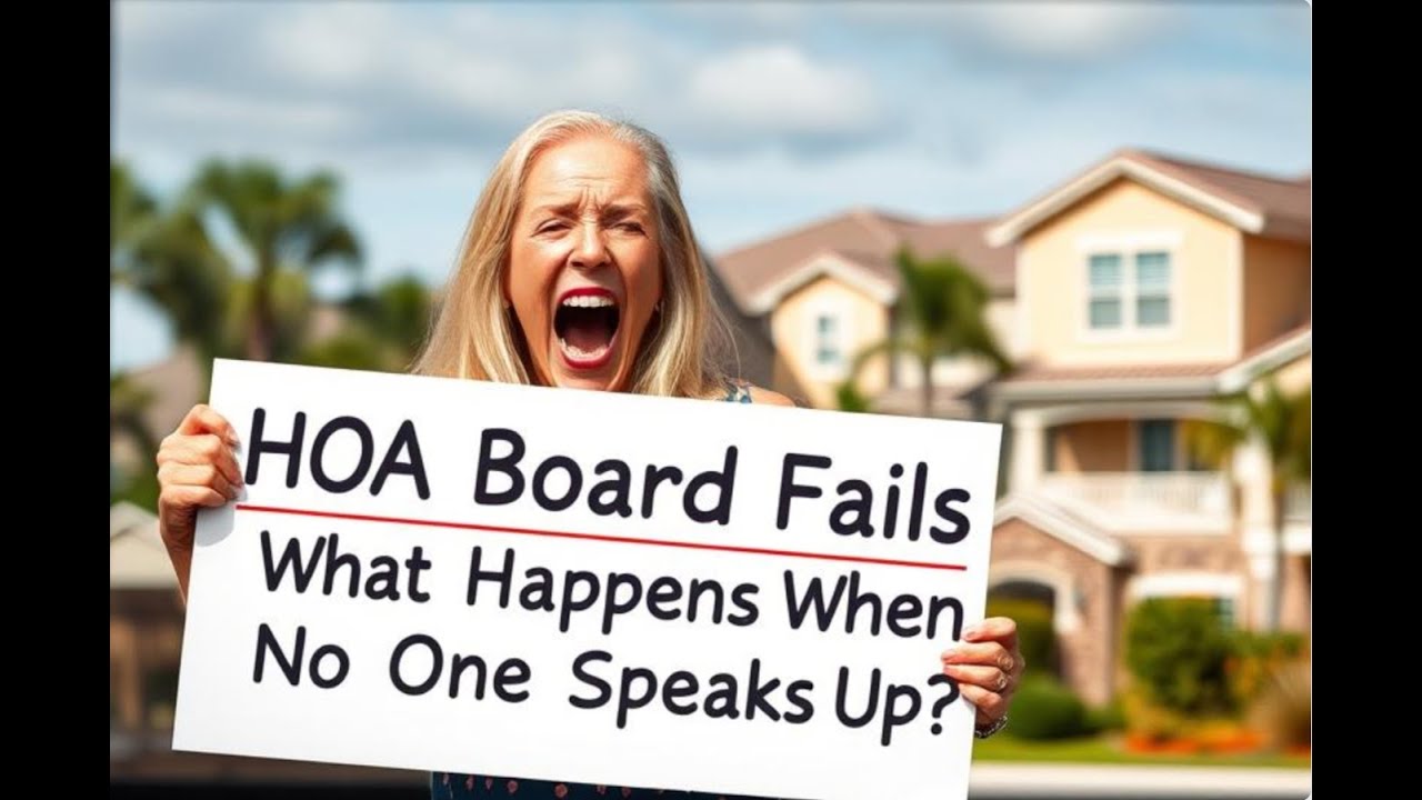 HOA Board Fails: What Happens When No One Speaks Up? - YouTube
