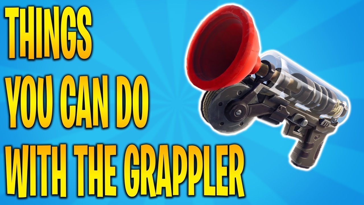 *NEW* GRAPPLER GUN IN FORTNITE! | Best Things You Can Do With It! - YouTube