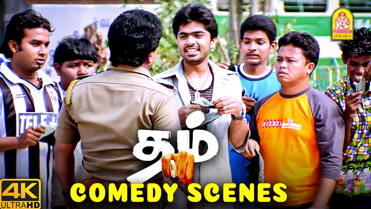 STR AND பாய்ஸ்களின் ரகளைகள் ! |Dum 4K Full Comedy Scene | Silambarasan ...