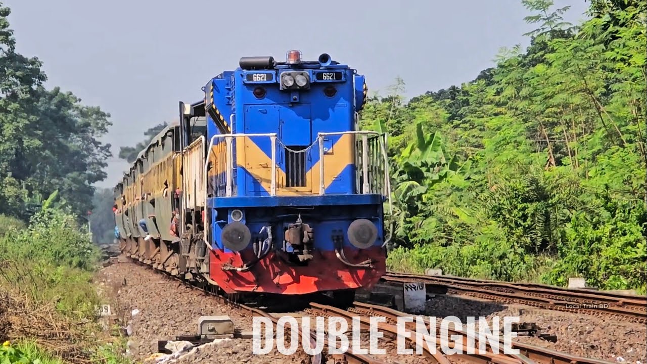 Dead Locomotive Carried on Train. #engine #transport #Railway. - YouTube