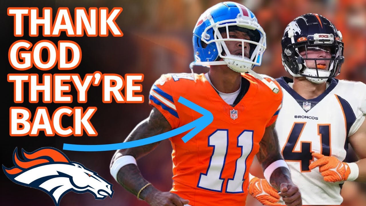 🚨 Drew Sanders & Josh Reynolds ACTIVATED for Denver Broncos - Lineman ...