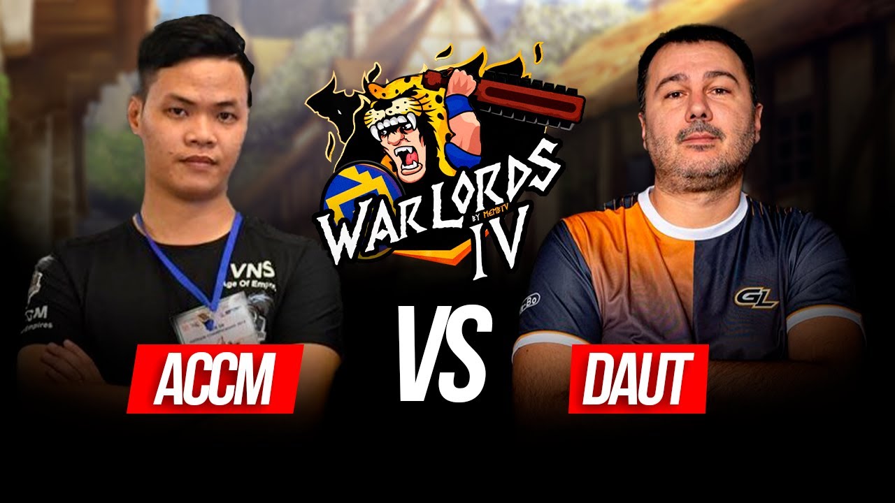 DauT x ACCM - WARLORDS IV (Fase de Grupos) | AGE OF EMPIRES 2 - YouTube