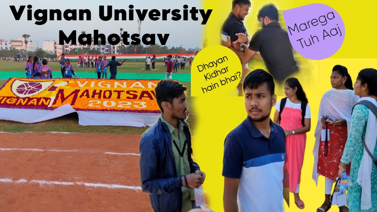 Vignan University Mahotsav 2023|| Vigana University || Aaryan Yadav ...