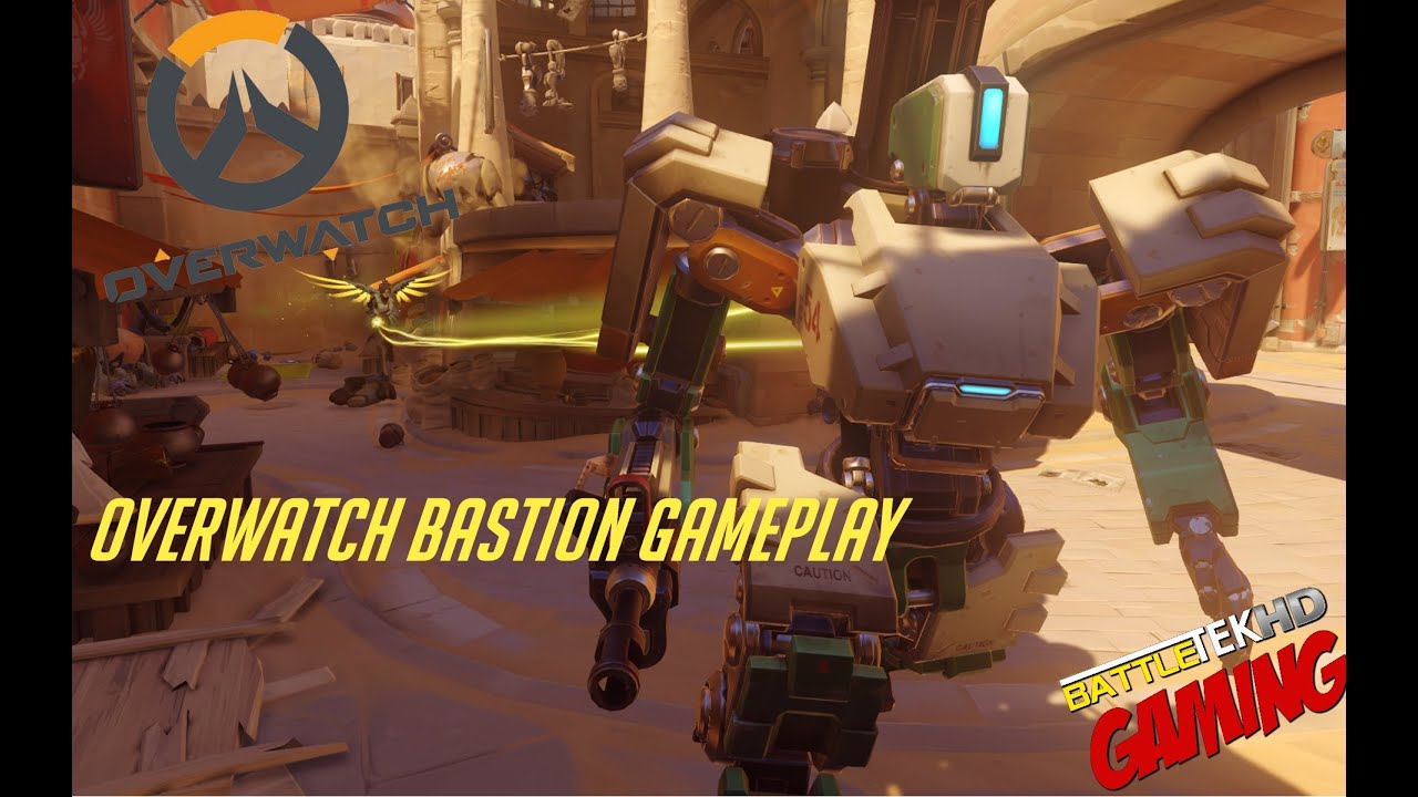 Overwatch Bastion Gameplay - YouTube