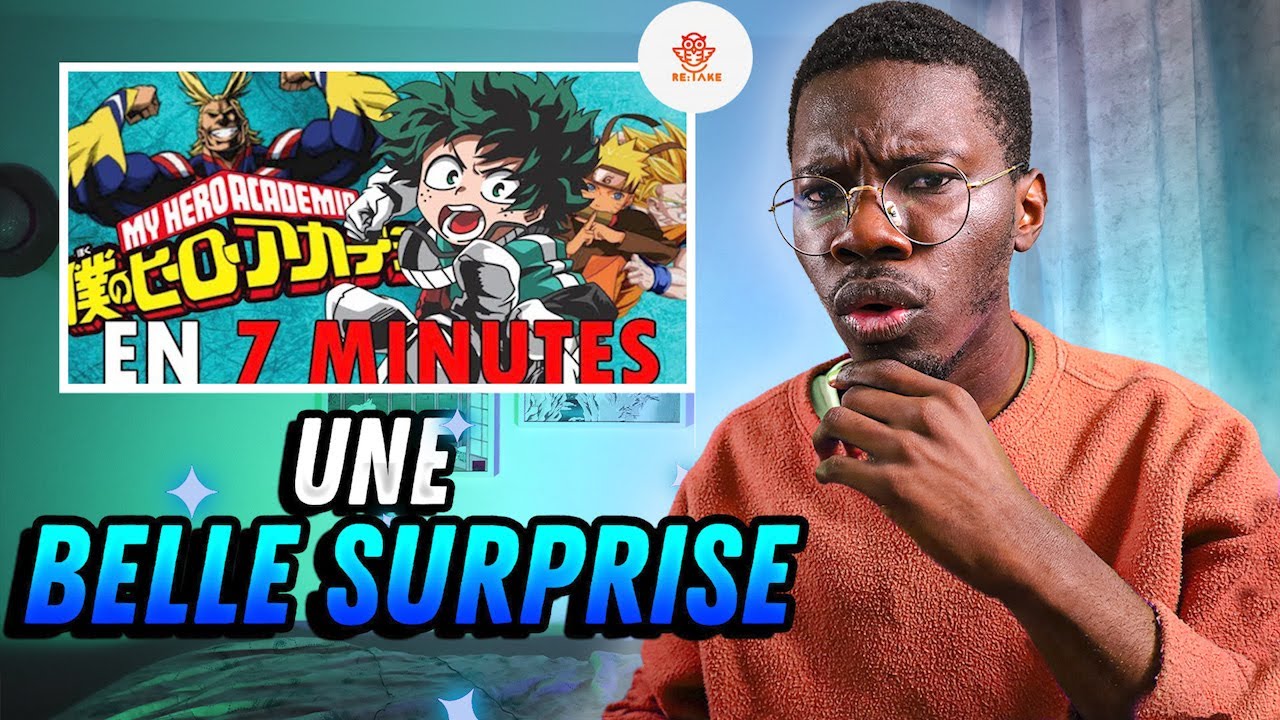 Je DECOUVRE le RESUME MHA de RE TAKE ! ( une belle surprise !) - YouTube
