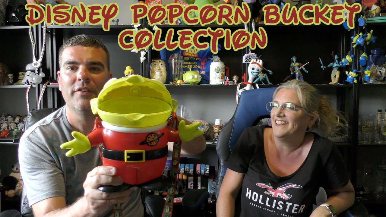My Disney Popcorn Bucket Collection - YouTube