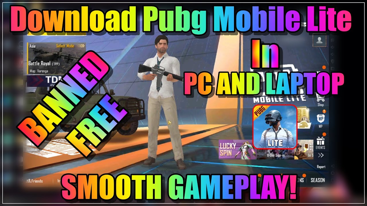 Download Pubg Mobile Lite in PC and Laptop | 100% Working In Low End Pc ...