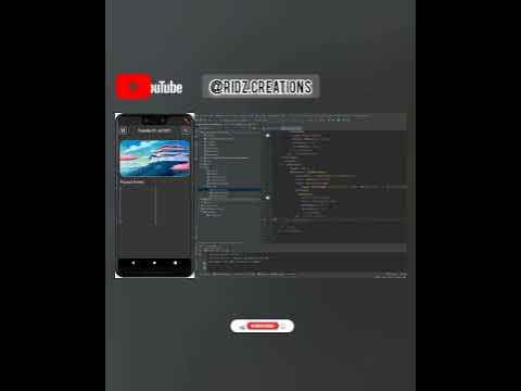 Speed Code Flutter #short #flutter #speedcode #RidzCreations - YouTube