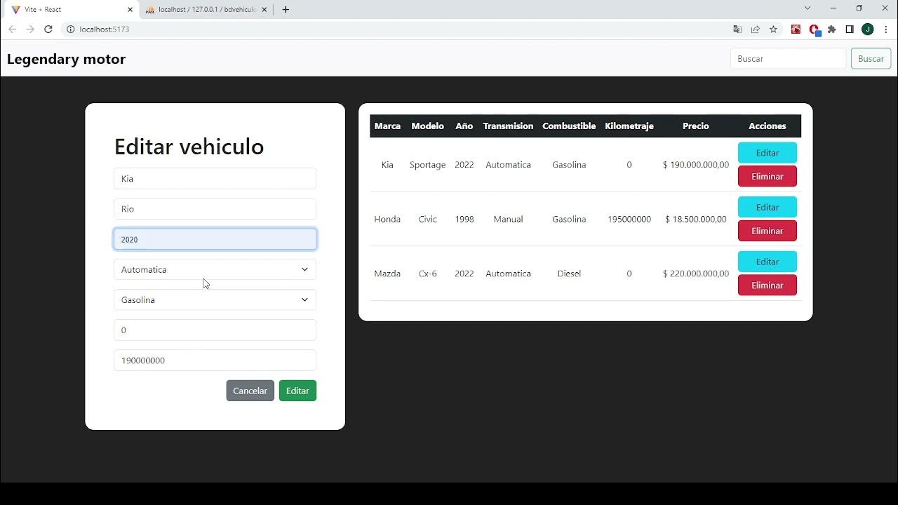 Crud Con React Flask Y Mysql Desarrollo Full Stack 49525 Youtube