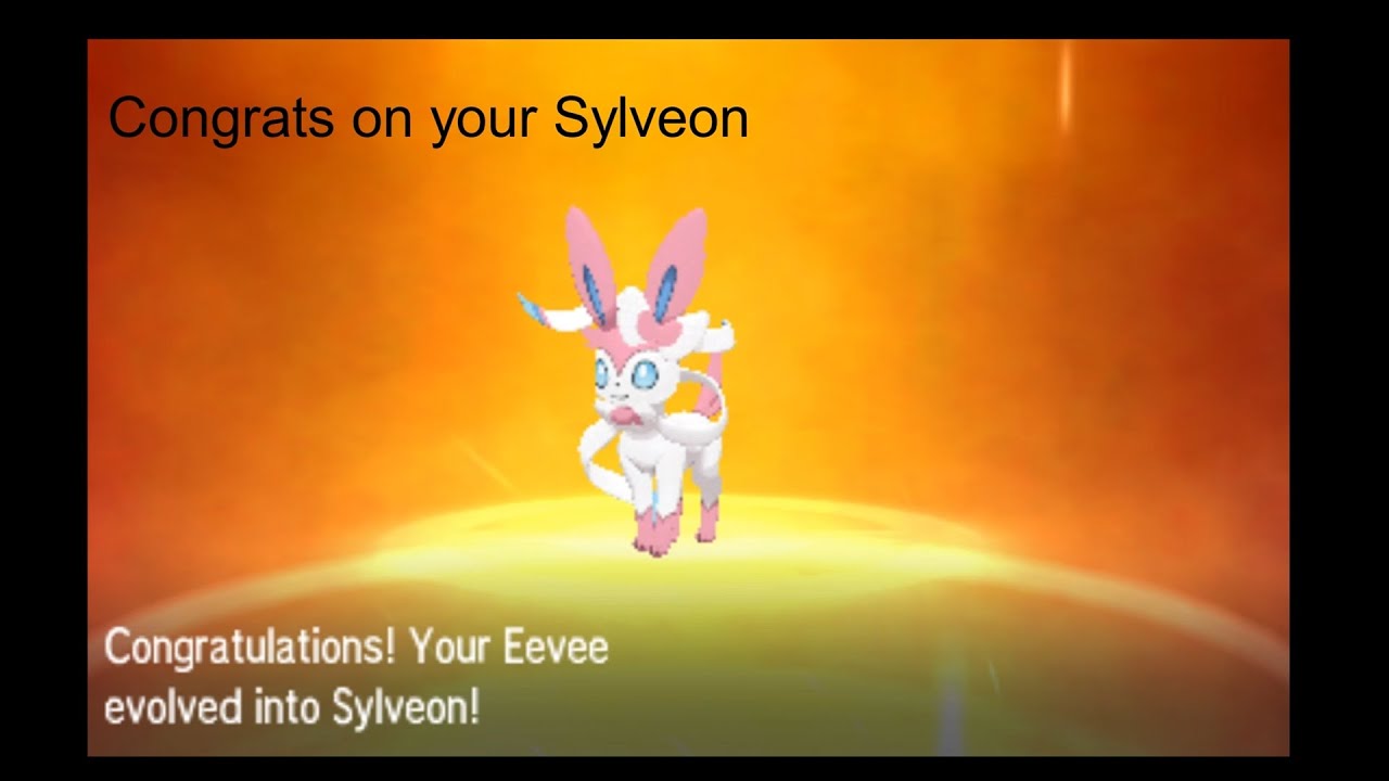How to evovle Eevee into Sylveon In Pokemon Ultra Sun/Moon - YouTube