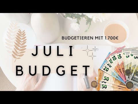 🥰Juli🌸BUDGET I Cash stuffing & Spartöpfe I Meine echten Einnahmen & Ausgaben