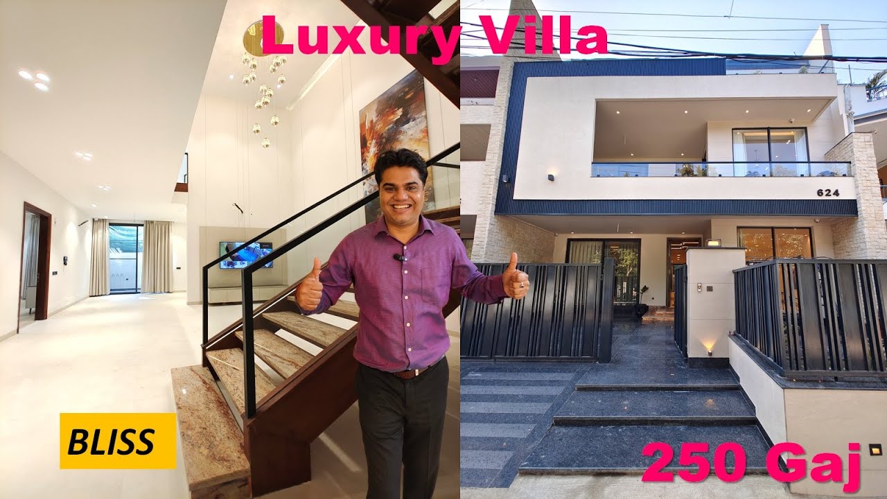 250 Gaj House Design in India | 250 Gaj House Design with Garden ...