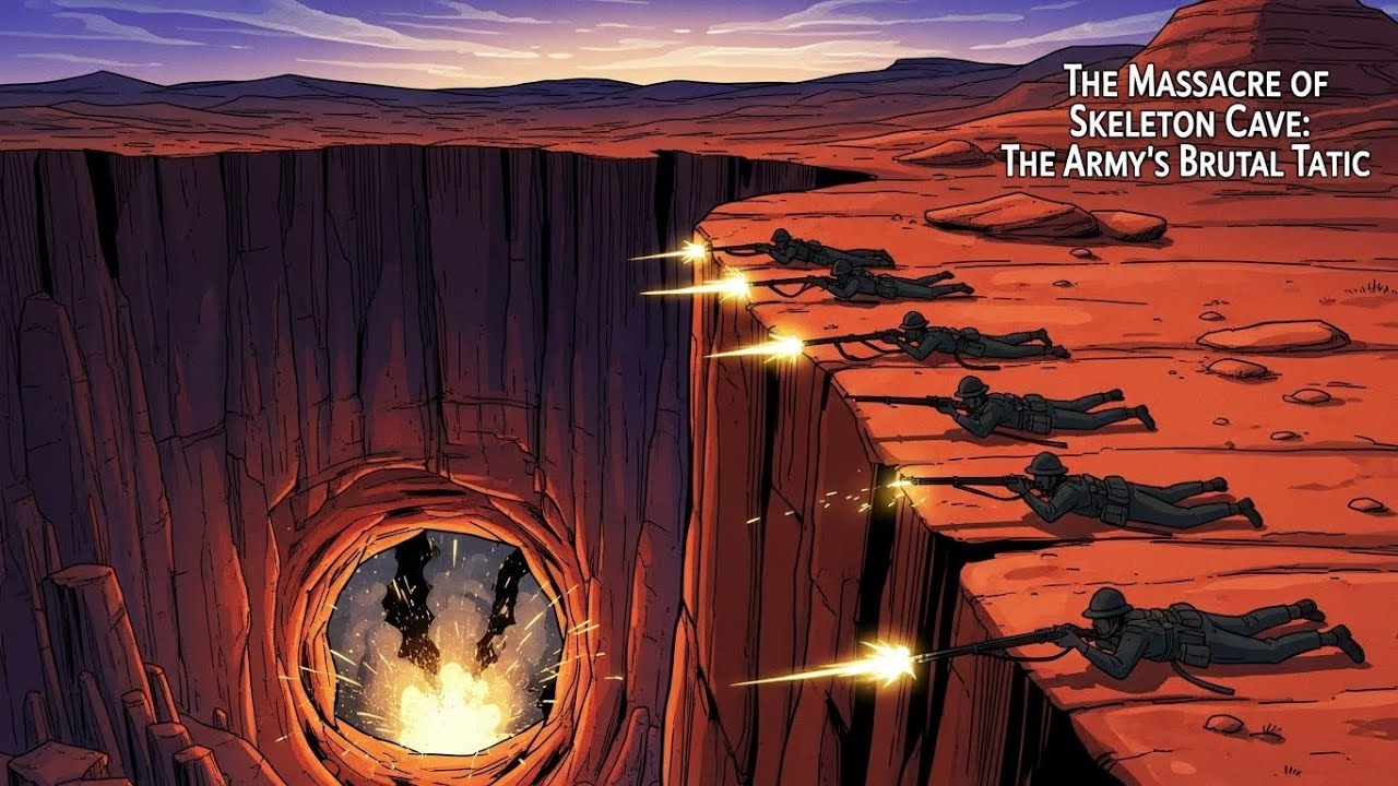 The Massacre of Skeleton Cave: The Army's Brutal Tactic - YouTube