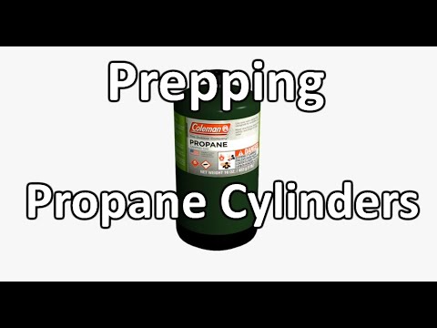 Prepping/Storing Propane Cylinders - YouTube