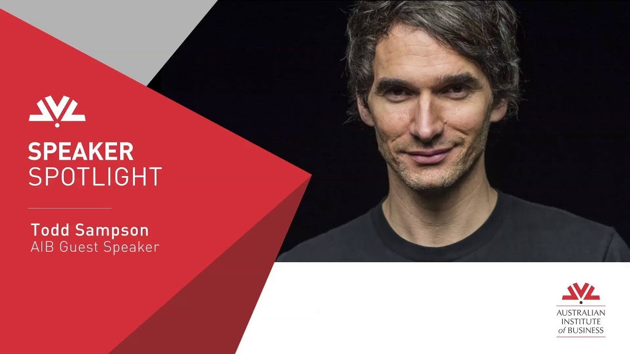 AIB Guest Speaker Todd Sampson - YouTube