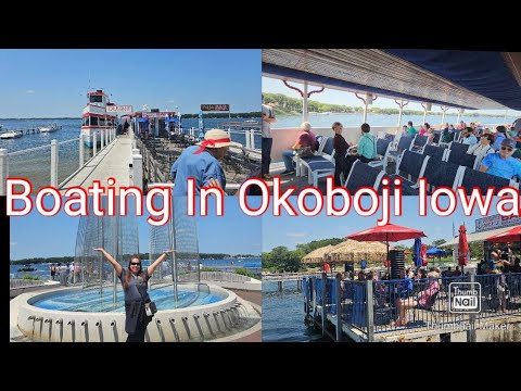 Boating in Okoboji Iowa - YouTube
