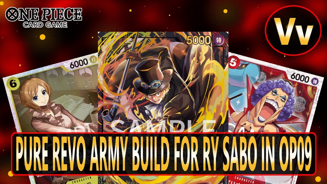 One Piece TCG: Running a Pure Revo Army List for RY Sabo in OP09, Great ...