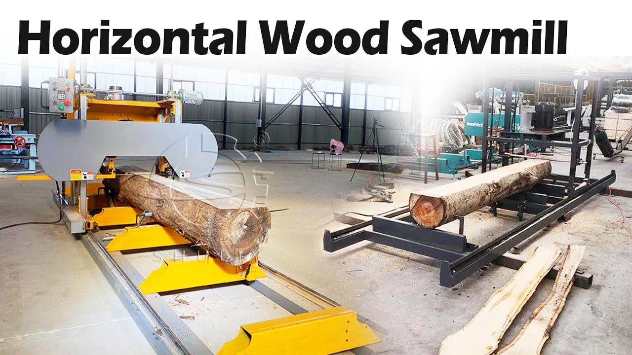 Precision Cutting! Wood Horizontal Sawmill Helps You Manoeuvre Timber ...