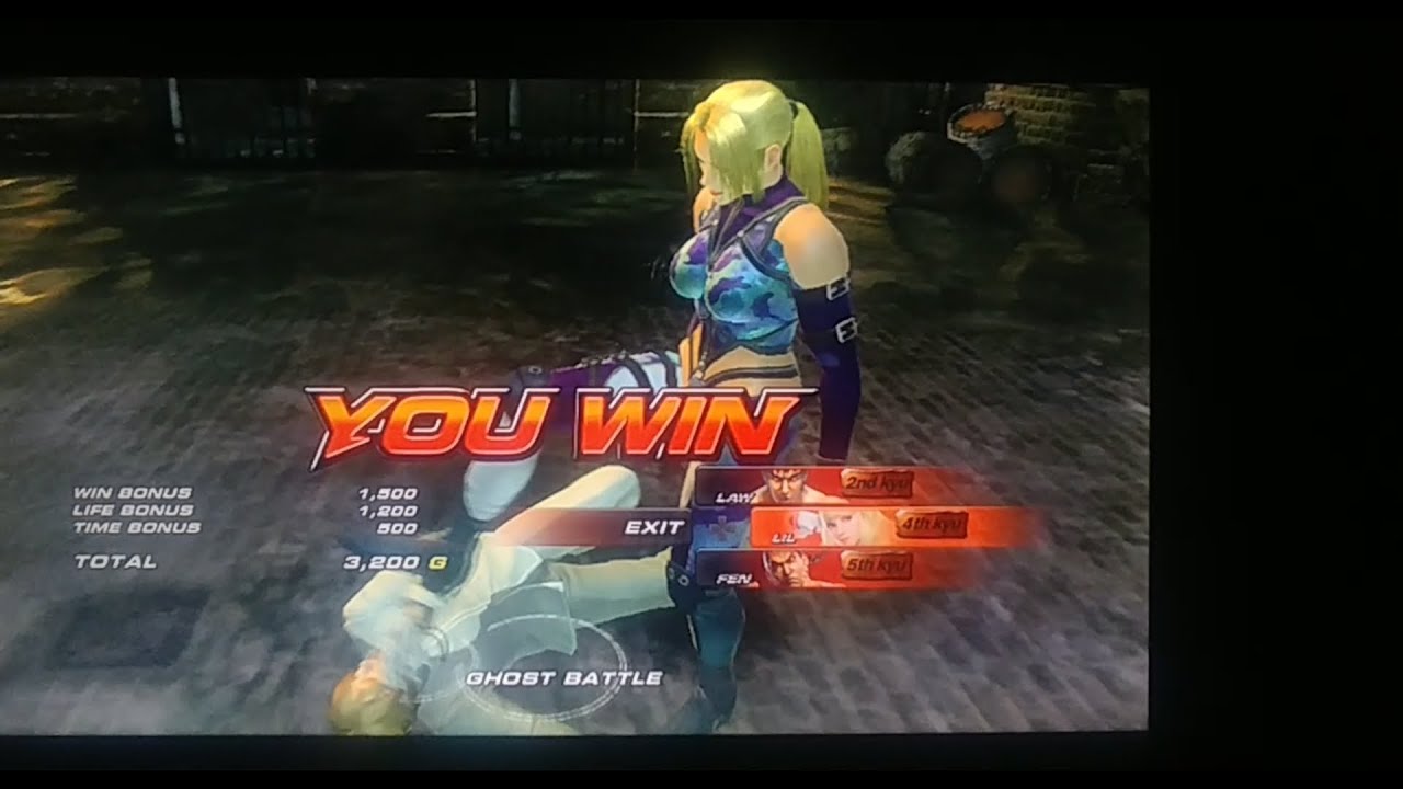 Tekken 6 Nina Chin Bash to Double Arm Break Chain Throws on Leo ...