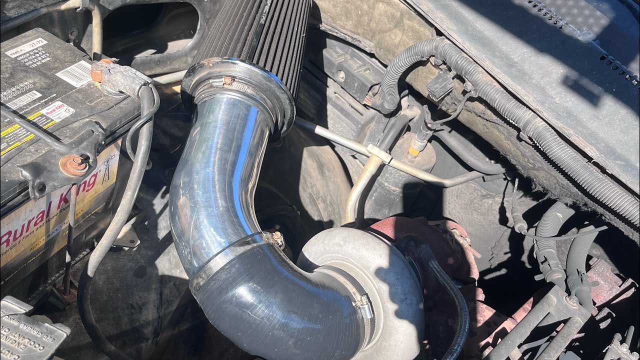Cheap alternative 2nd gen air intake - YouTube