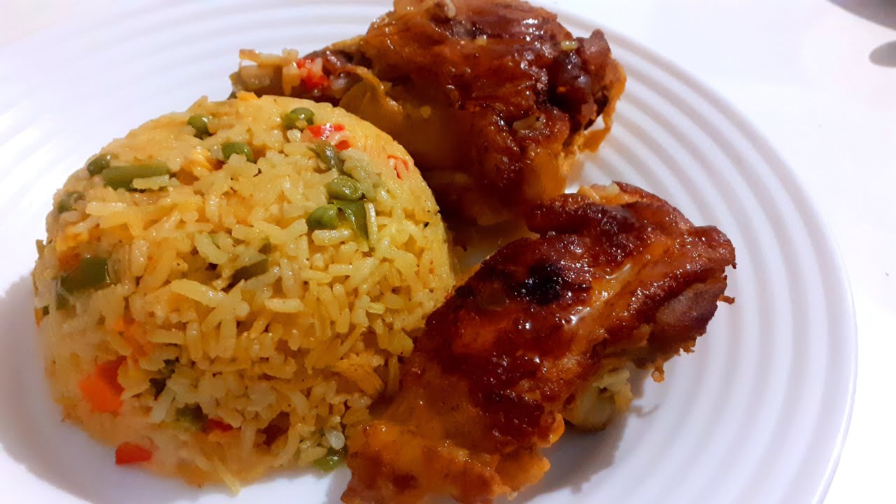 LA RECETTE DE RIZ AU POULET QUE TOUT LE MONDE RECLAME - YouTube