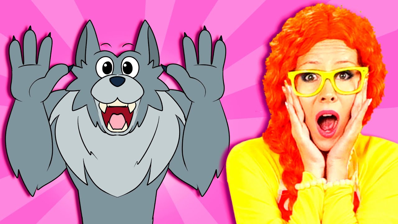 Big Grey Wolf Go away! | Kids Songs |@dominoki - YouTube