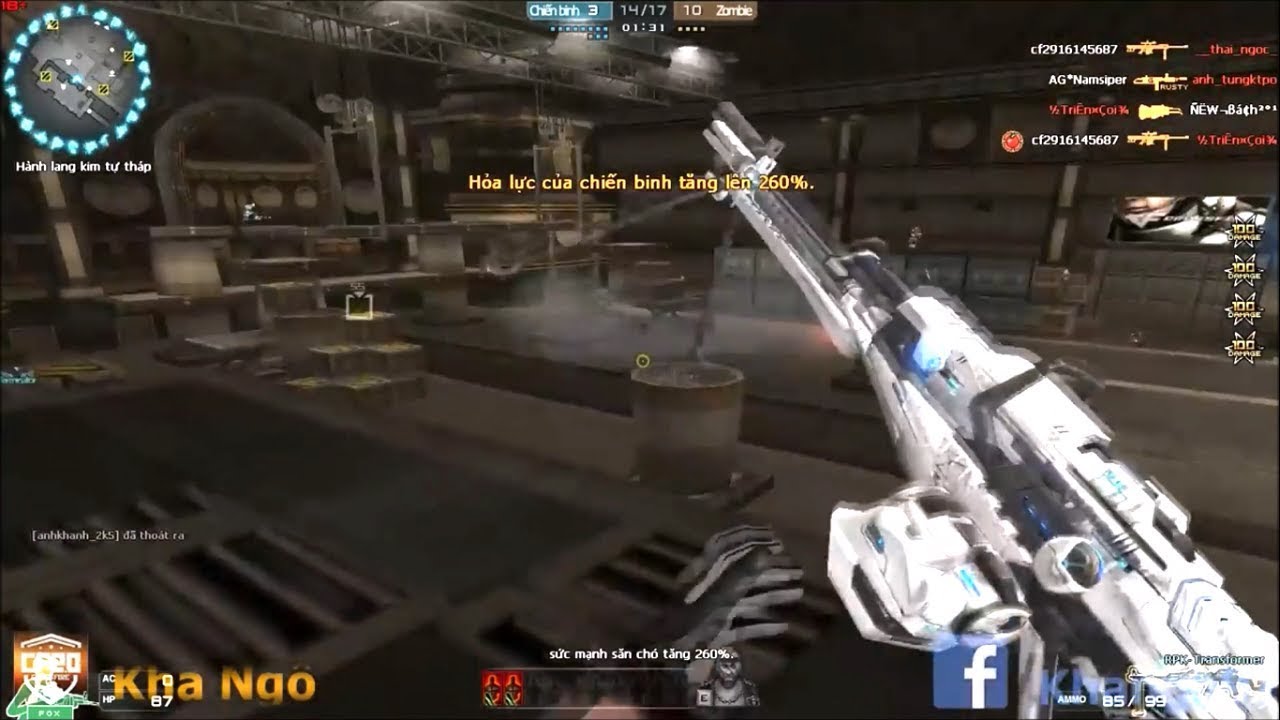 Crossfire 2.0 : RPK Transformer - Hero Mode X - Kha Ngố MOD CF - Zombie ...