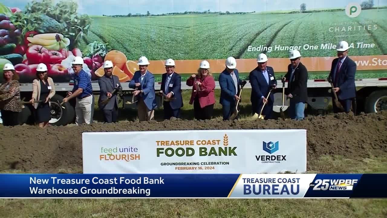 Treasure Coast Food Bank breaks ground on new centralized warehouse ...