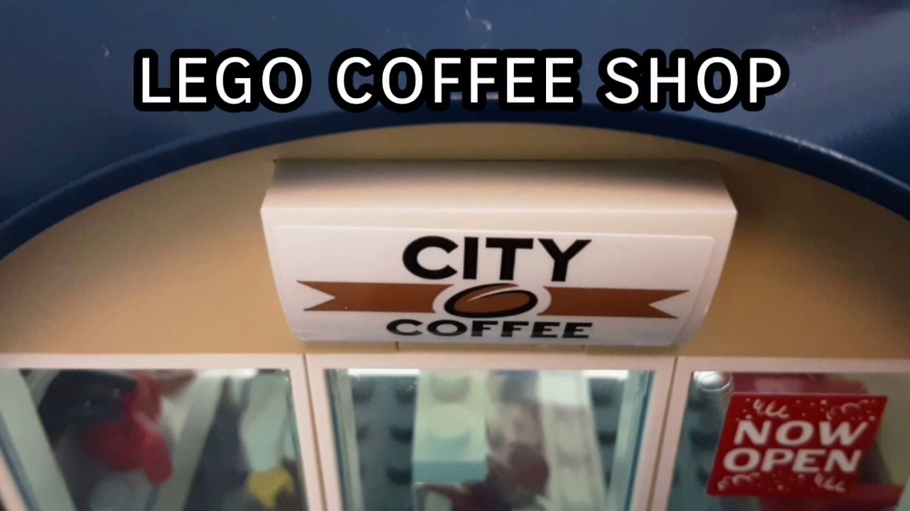 Lego stop motion coffee shop - YouTube