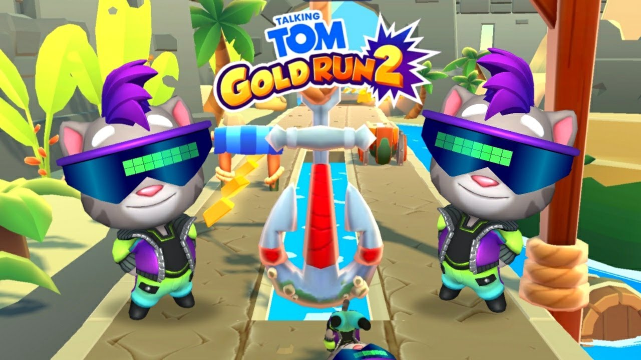 Talking Tom Gold Run 2 - Disco Tom Unlocked Mobile Gameplay Walkthrough ...