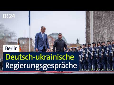 Berlin: Deutsch-ukrainische Regierungsgespräche | BR24