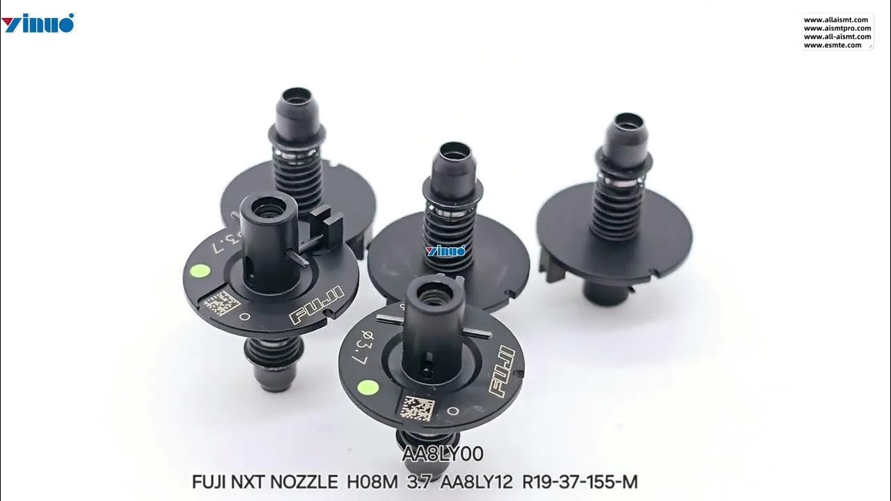 AA8LY00, AA8LY06, AA8LY08 FUJI NXT H08M HEAD 3.7MM NOZZLE R19-037-155-M - YouTube
