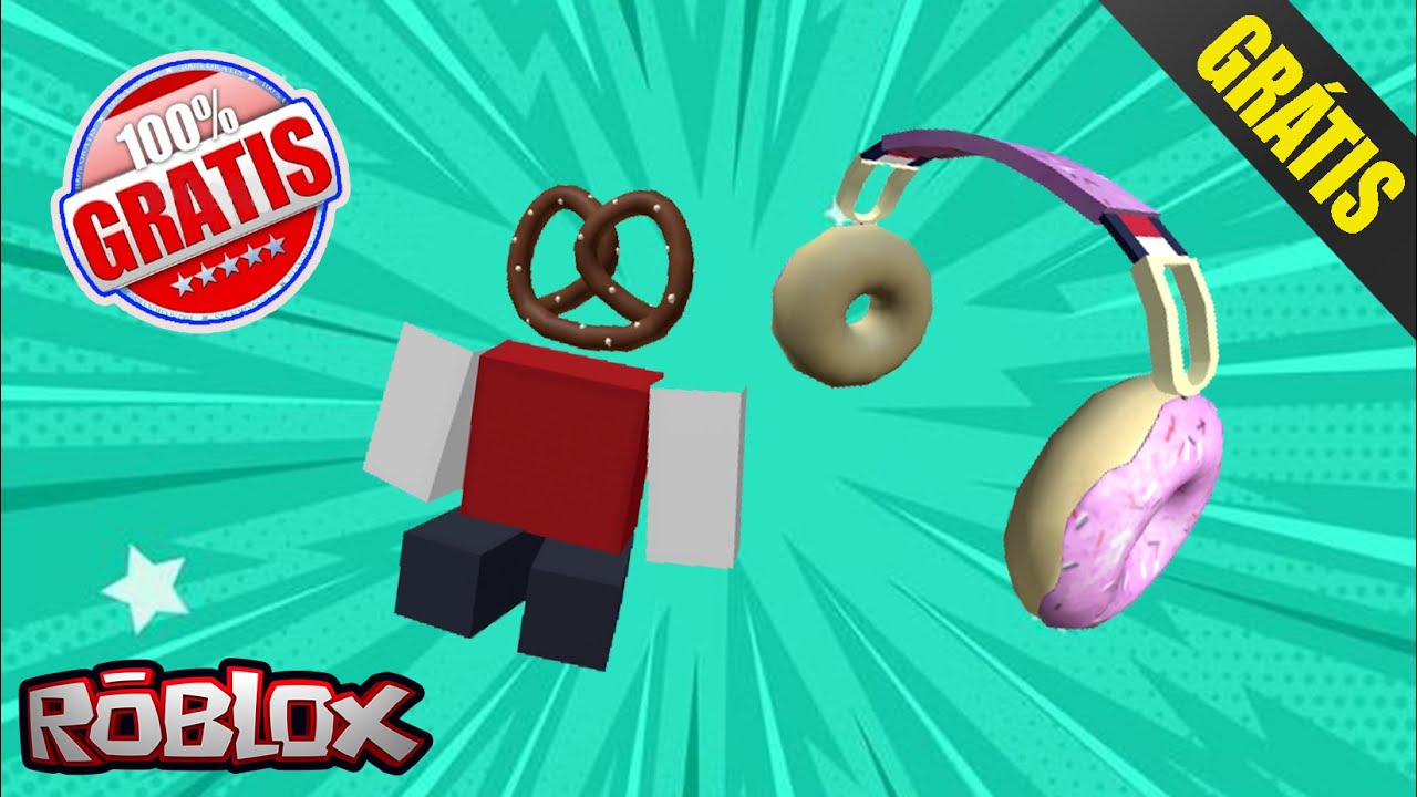 COMO PEGAR O ITEM GRÁTIS [Pretzel Friend Sitting] [TJ Donut Headphones ...