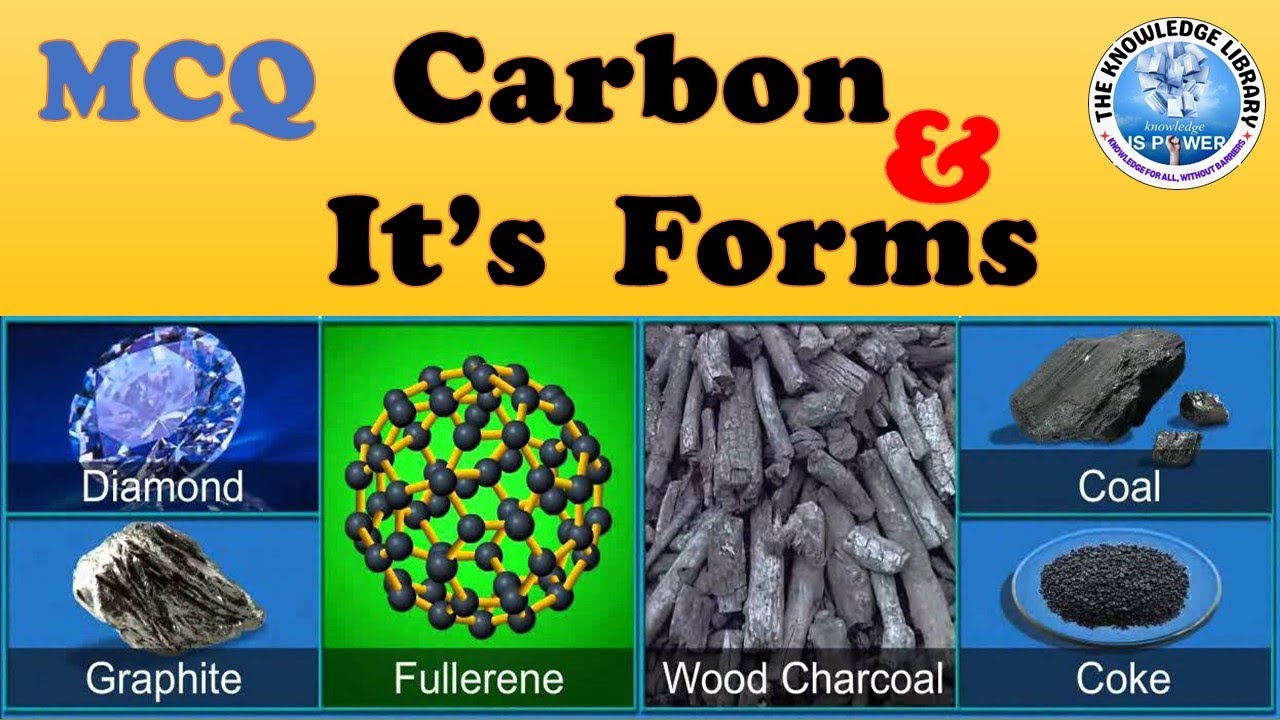 Carbon & it's Various Forms | Science GK | General Science | Biology ...