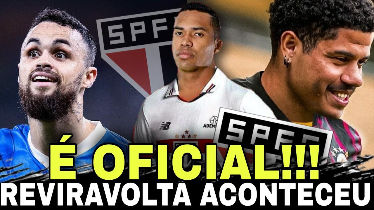 REVIRAVOLTA NAS NEGOCIAÇÕES COM ALEX SANDRO! MICHAEL EXPLODE NO SPFC ...