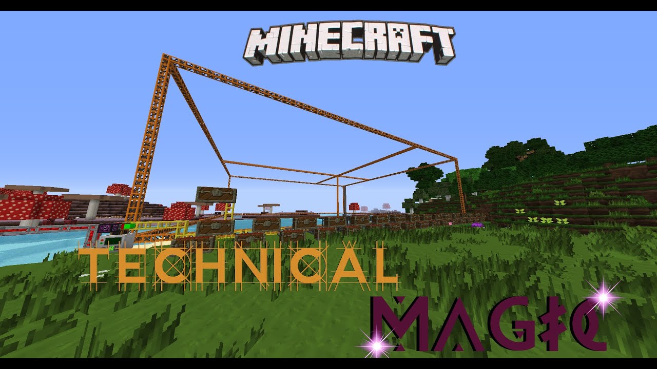 MINECRAFT TECHNICAL MAGIC #2 | FEED THE BEAST MODPACK - YouTube