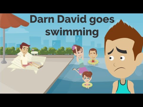 Darn David Goes Swimming - learning to swim safely - Darn David - YouTube