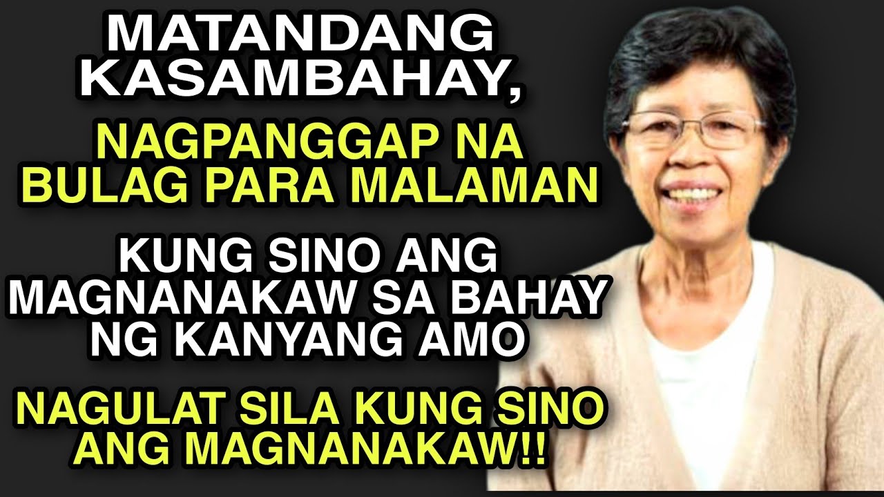 MATANDA, NAGPANGGAP NA BULAG PARA MAHULI ANG MAGNANAKAW!! | Pinoy ...