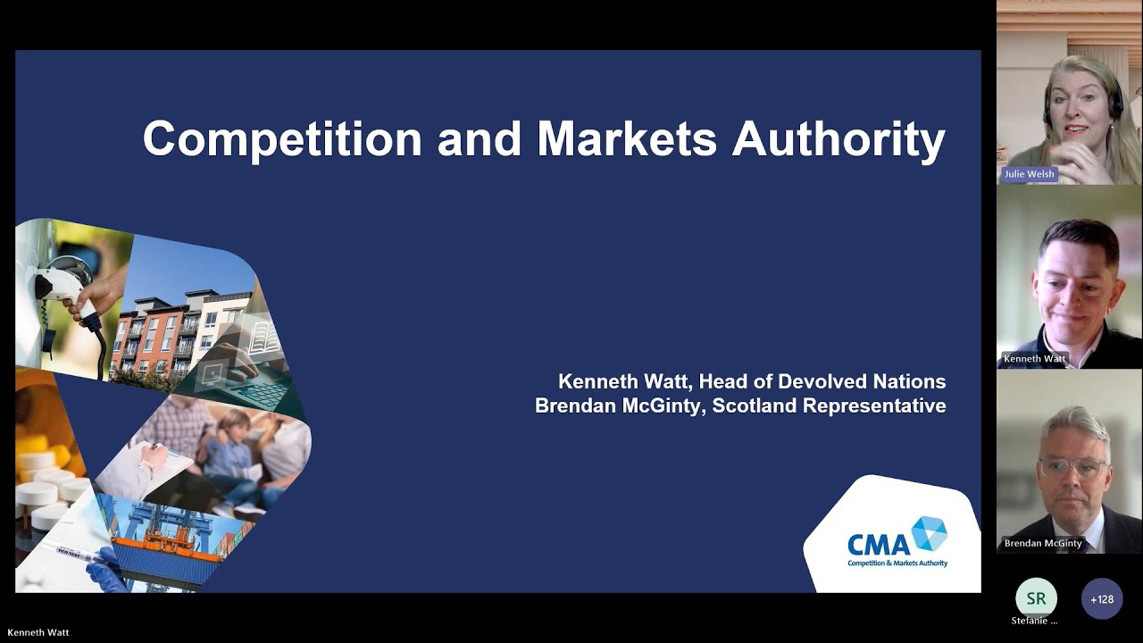 Role, remit and why championing competition and the needs of Scottish ...