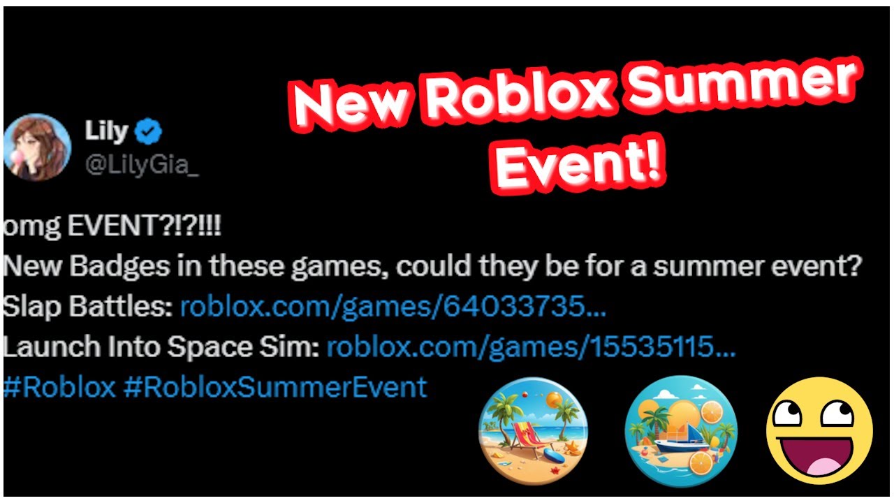 Roblox Summer Event CONFIRMED - YouTube