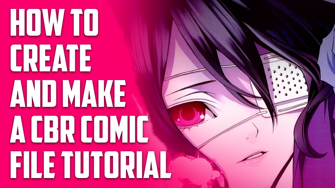 How To Create And Make A CBR Comic File Tutorial - YouTube