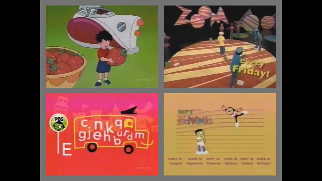 PBS Kids Program Break (2002 MPT) #7 Incomplete - YouTube