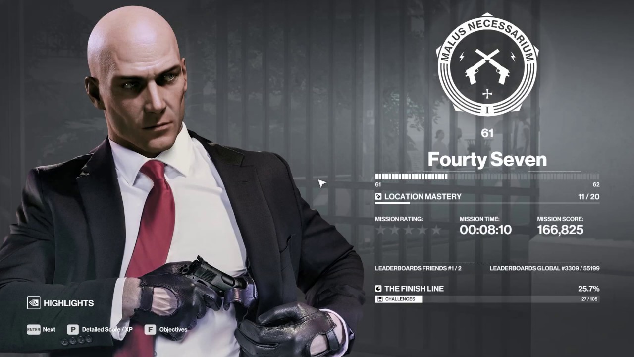 Hitman 2 Elusive Target 1 The Undying - Pen Kill, Silent Assassin - YouTube