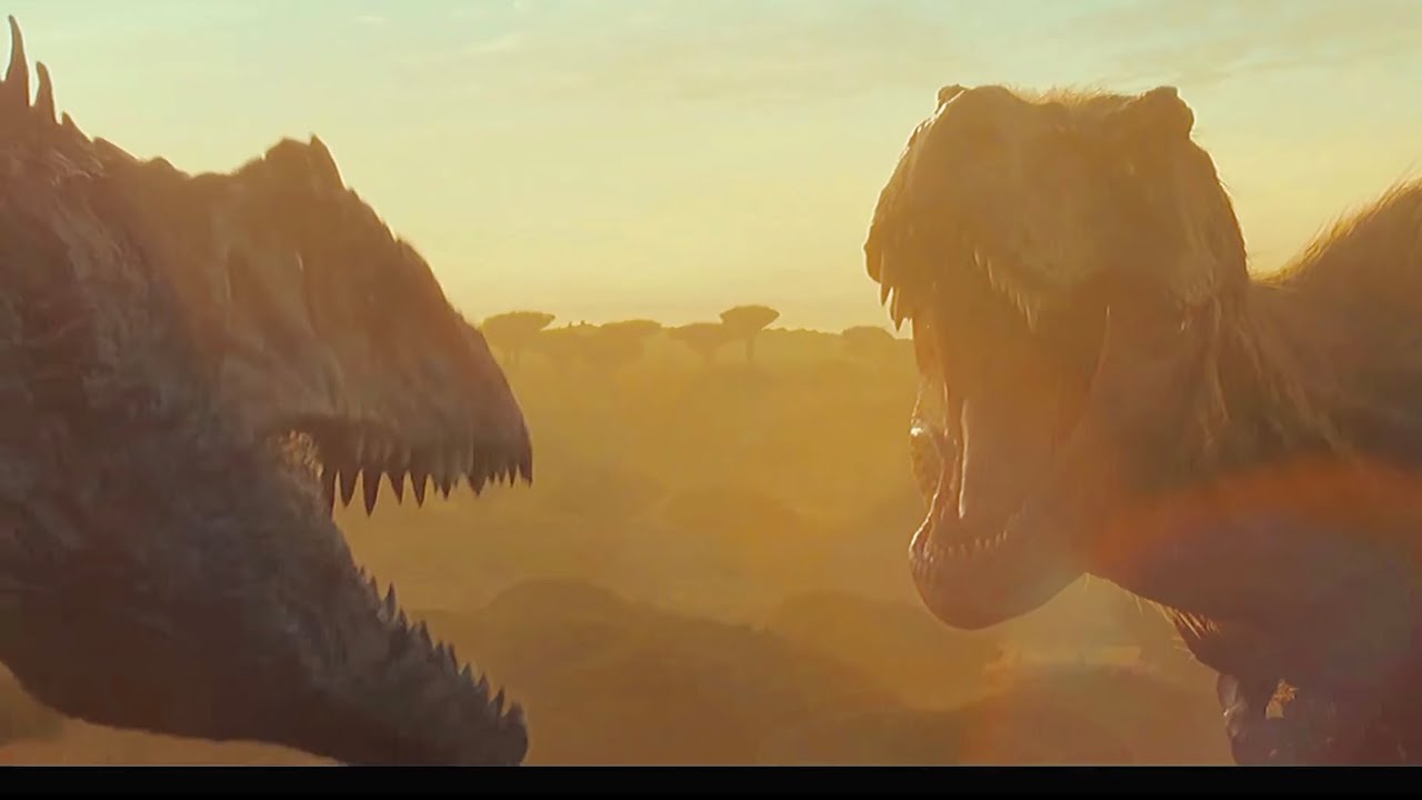 T. rex vs giga - YouTube