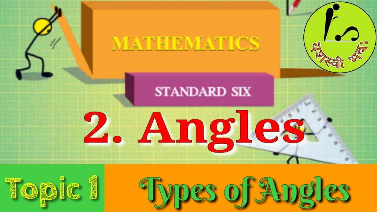Class 6 Maths Chapter 2 Angles Topic 1. Types of Angles - YouTube