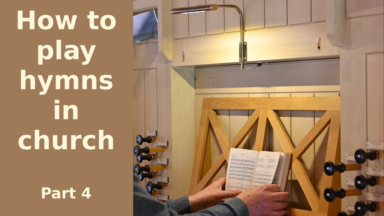 How to play hymns in church part 4: playing the text - YouTube