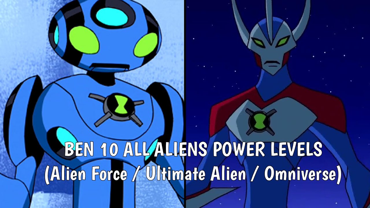 Ben 10 All Aliens Power Levels - Ben 10 / Alien Force / Ultimate Alien ...