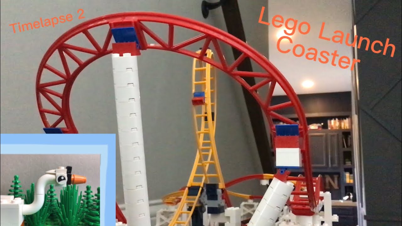 Building a Lego Launch Coaster (Part 2) - Track Work! - YouTube