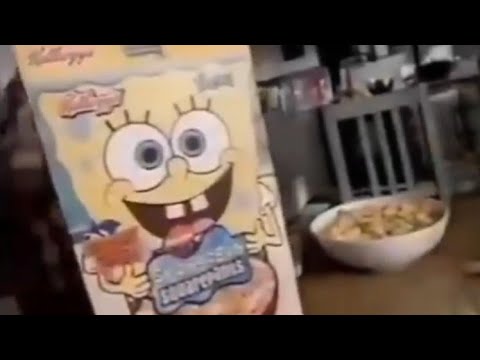 SpongeBob Squarepants Cereal 2004 Commercial - YouTube