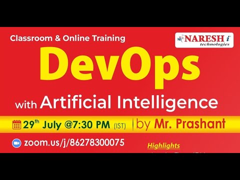 DevOps with AI | Session-1 | Mr. Prasanth - YouTube